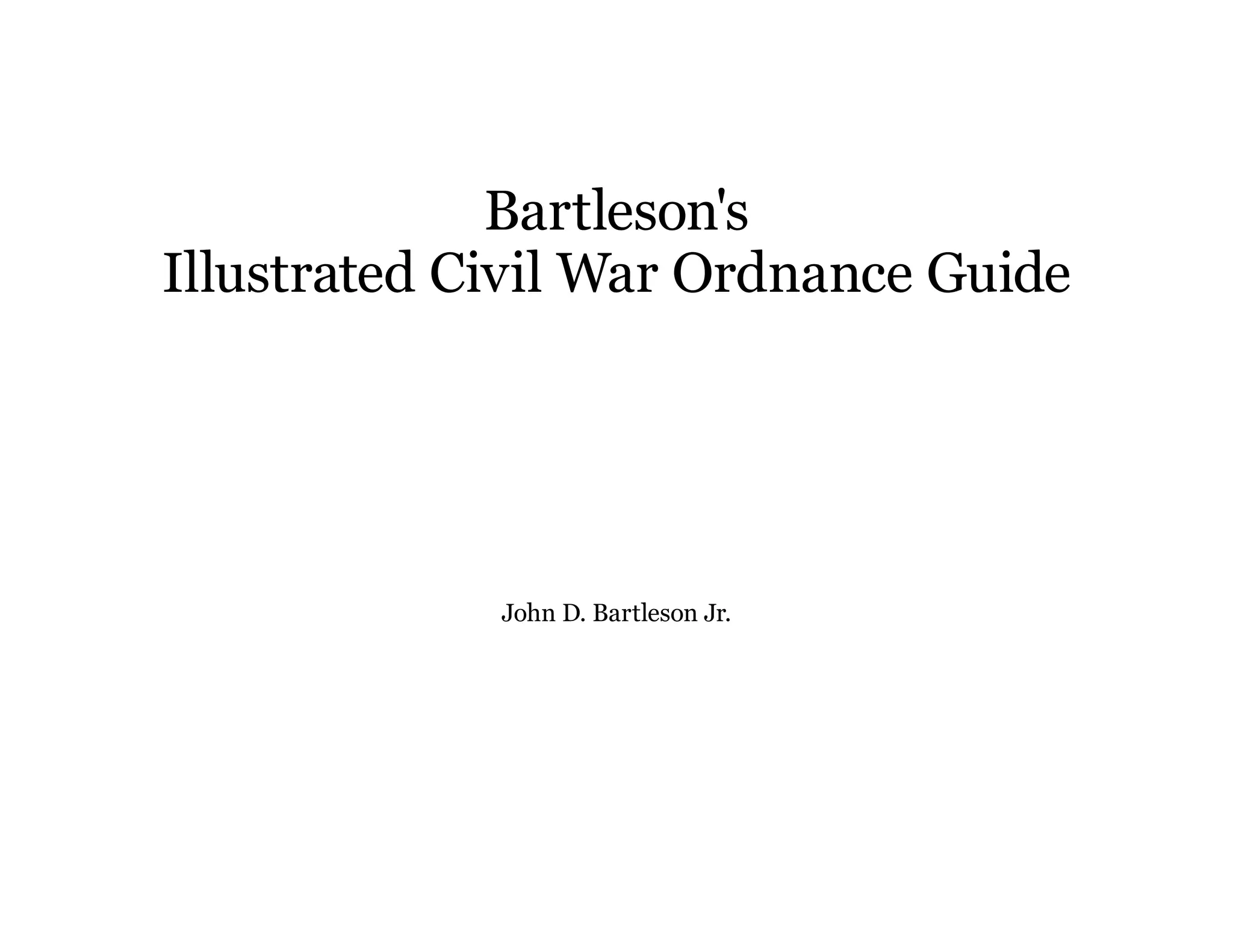 Bartlesons Civil War Ordnance Guide 2024.pdf