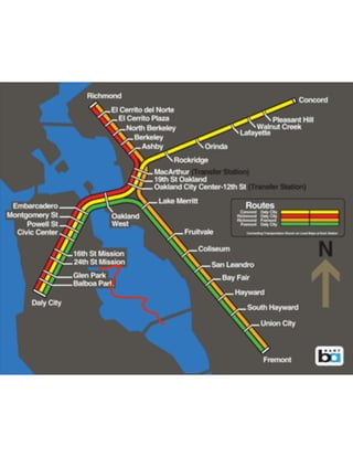 Bart map 5 | PDF