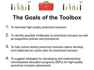 How to Build and Lead a High Quality Preschool Inclusion Program | PDF