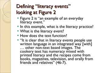 Barton And Hamilton, Literary Practices | PPT
