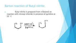 BARTON REACTION.pptx