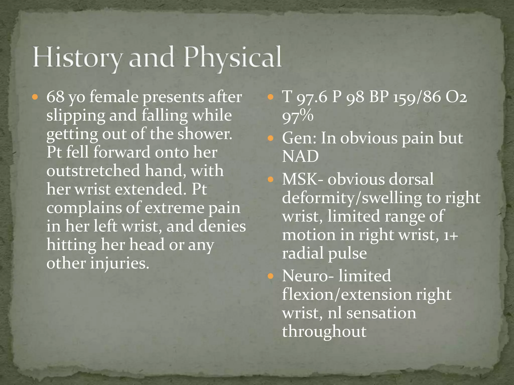 Barton’s fracture | PPT
