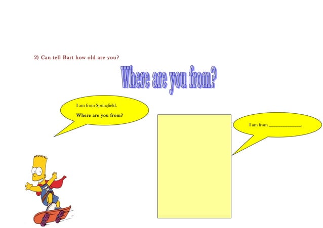 Bart simpson dialogue | DOC | Television | Entertainment