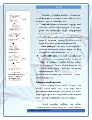 buku tentang materi mutasi | PDF