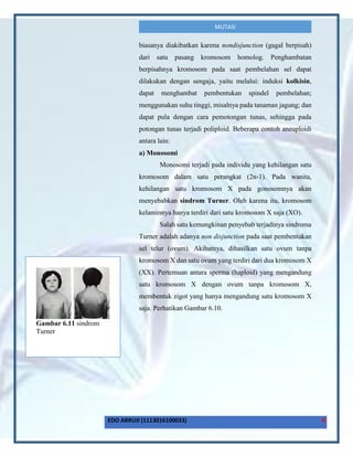 buku tentang materi mutasi | PDF