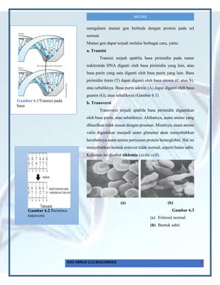 buku tentang materi mutasi | PDF