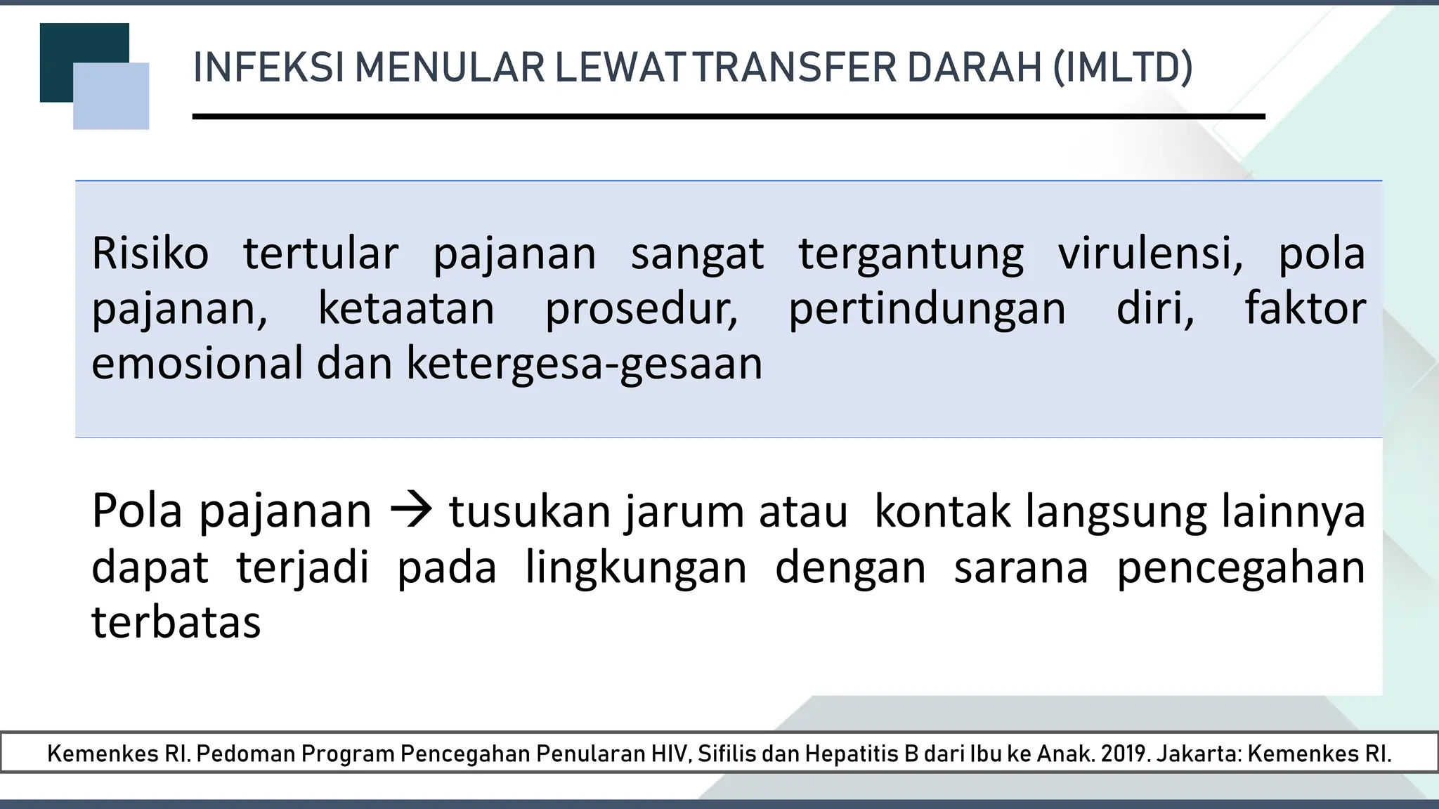 baru ab - Pencegahan HIV, Sifilis, Hepatitis B.pptx