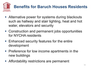 Baruch Houses Land Lease Presentation 4-22-13 (English) | PDF ...