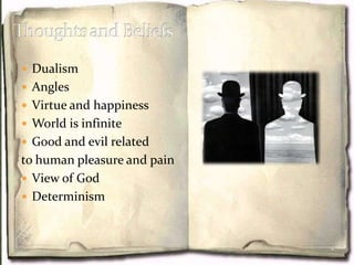 Baruch spinoza | PPTX