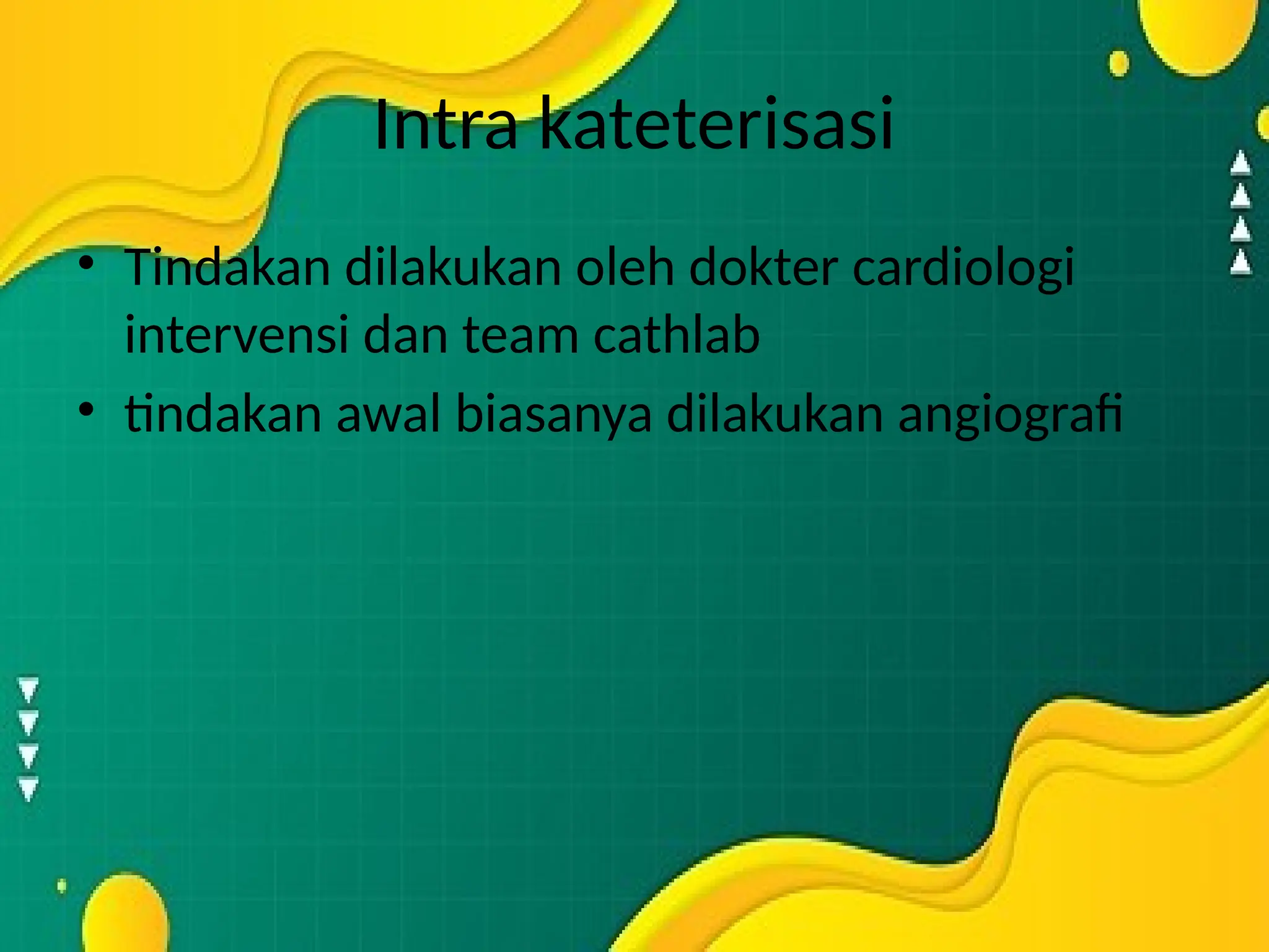 Baru Prosedur Pre op dan post op kateterisasi jantung.pptx