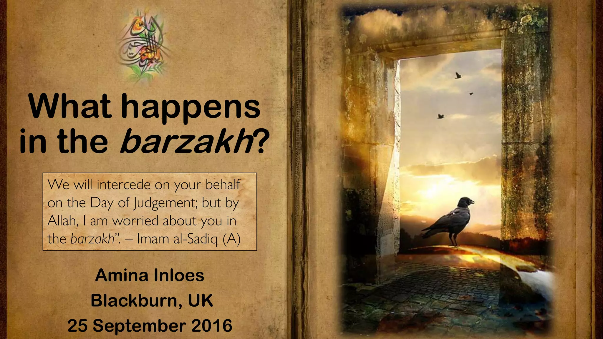 What happens in the barzakh? (Hereafter, Islamic belief, afterlife ...