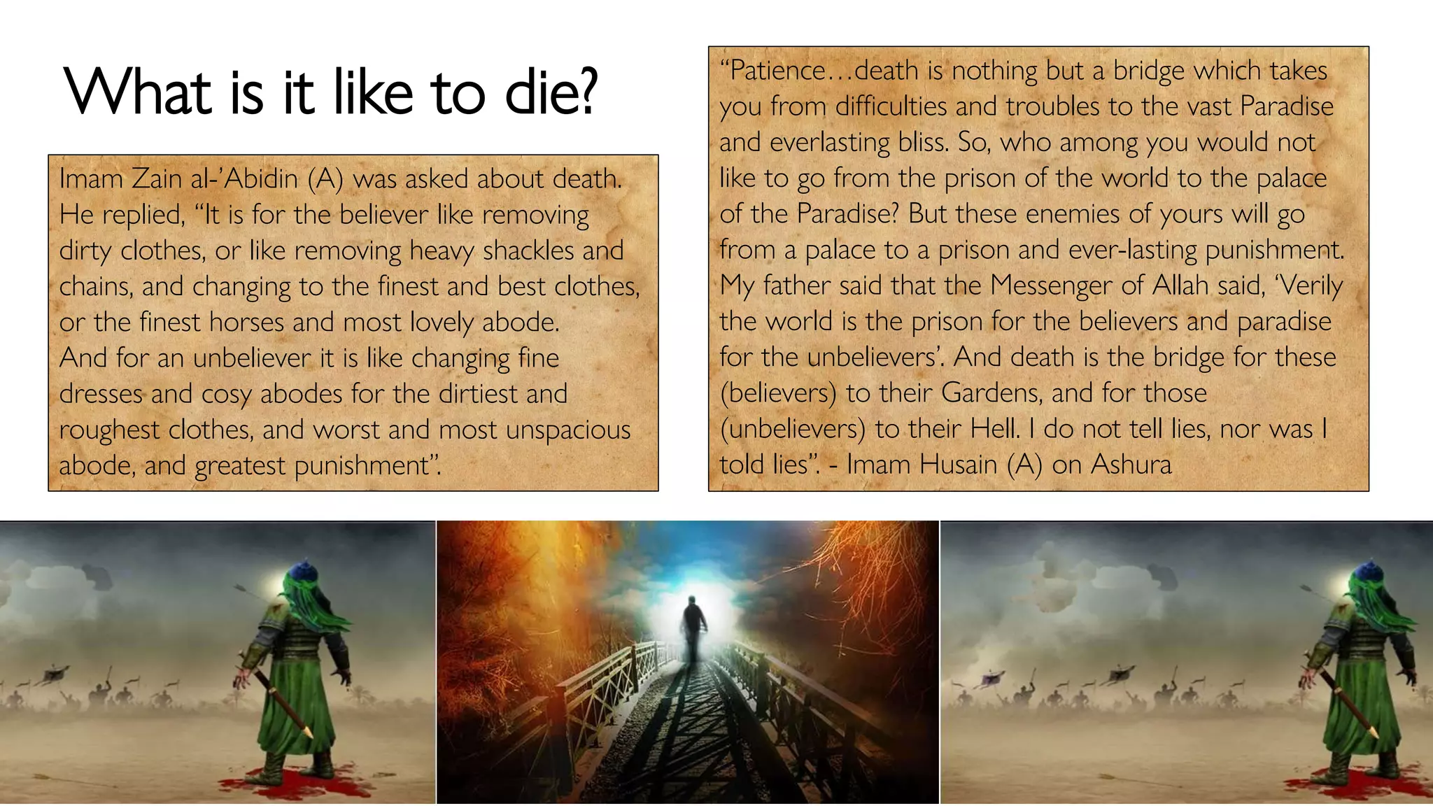 What happens in the barzakh? (Hereafter, Islamic belief, afterlife) | PPT