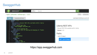 Design, Auto-Generate and Expose RESTful Microservices Using Open Source and WebSphere | PPT