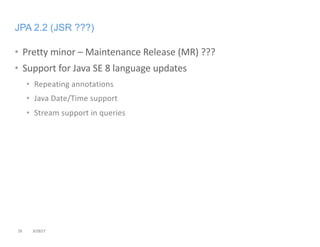 Bas 5676-java ee 8 introduction | PDF