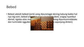 Basa jawa Baju adat jawa tengah | PPTX