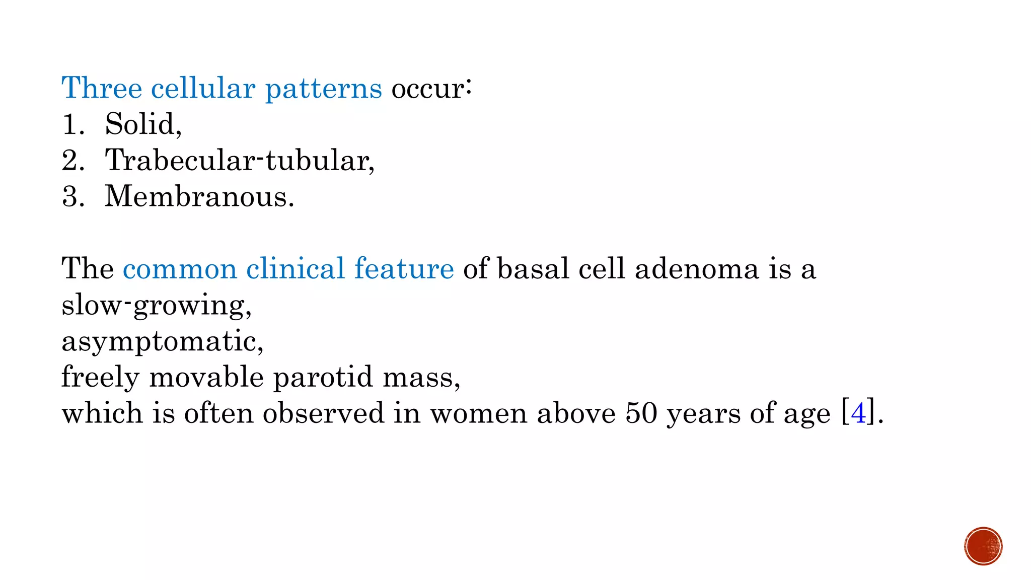 Basal Cell Adenoma | PPTX