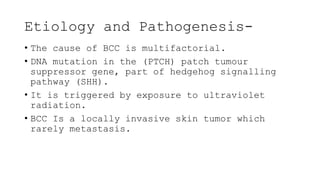 Skin Cancer- Basal Cell Carcinoma Most Common | PPTX