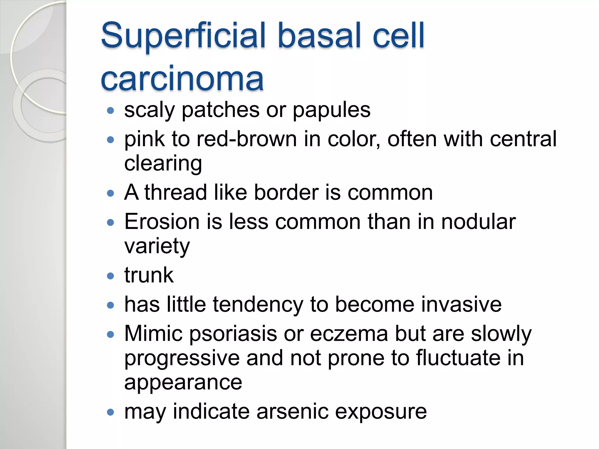 Basal cell carcinoma of oral cavity | PPTX