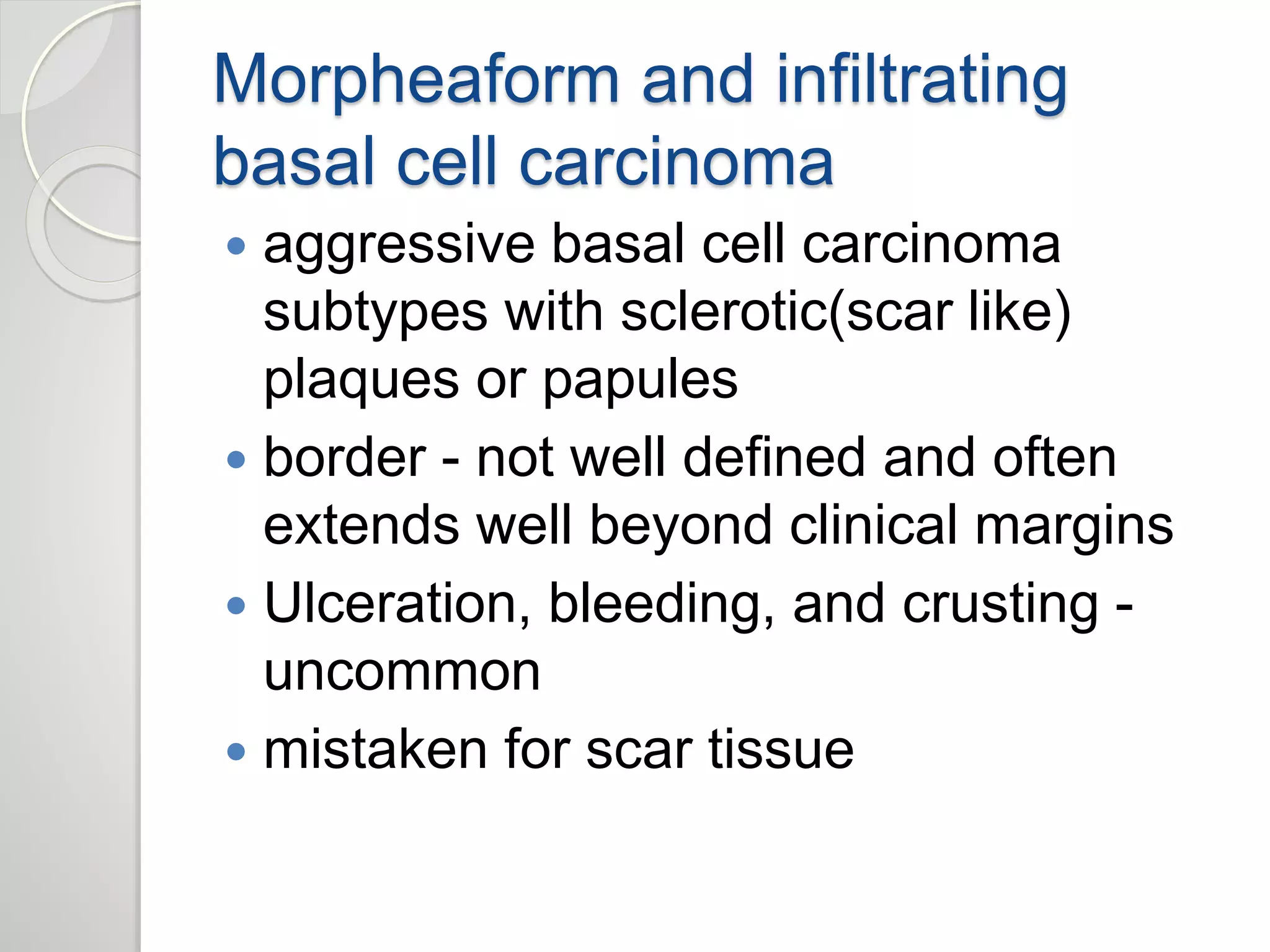 Basal cell carcinoma of oral cavity | PPTX
