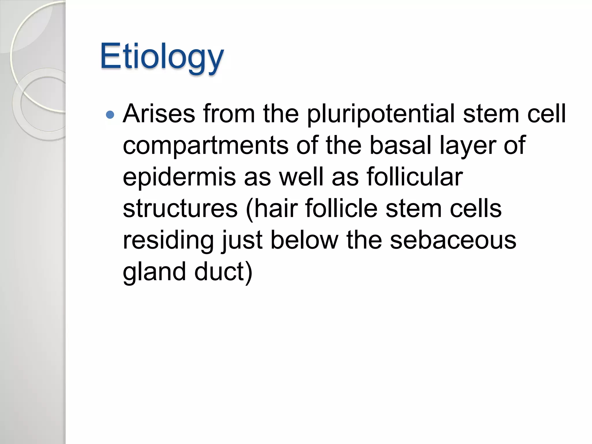 Basal cell carcinoma of oral cavity | PPTX