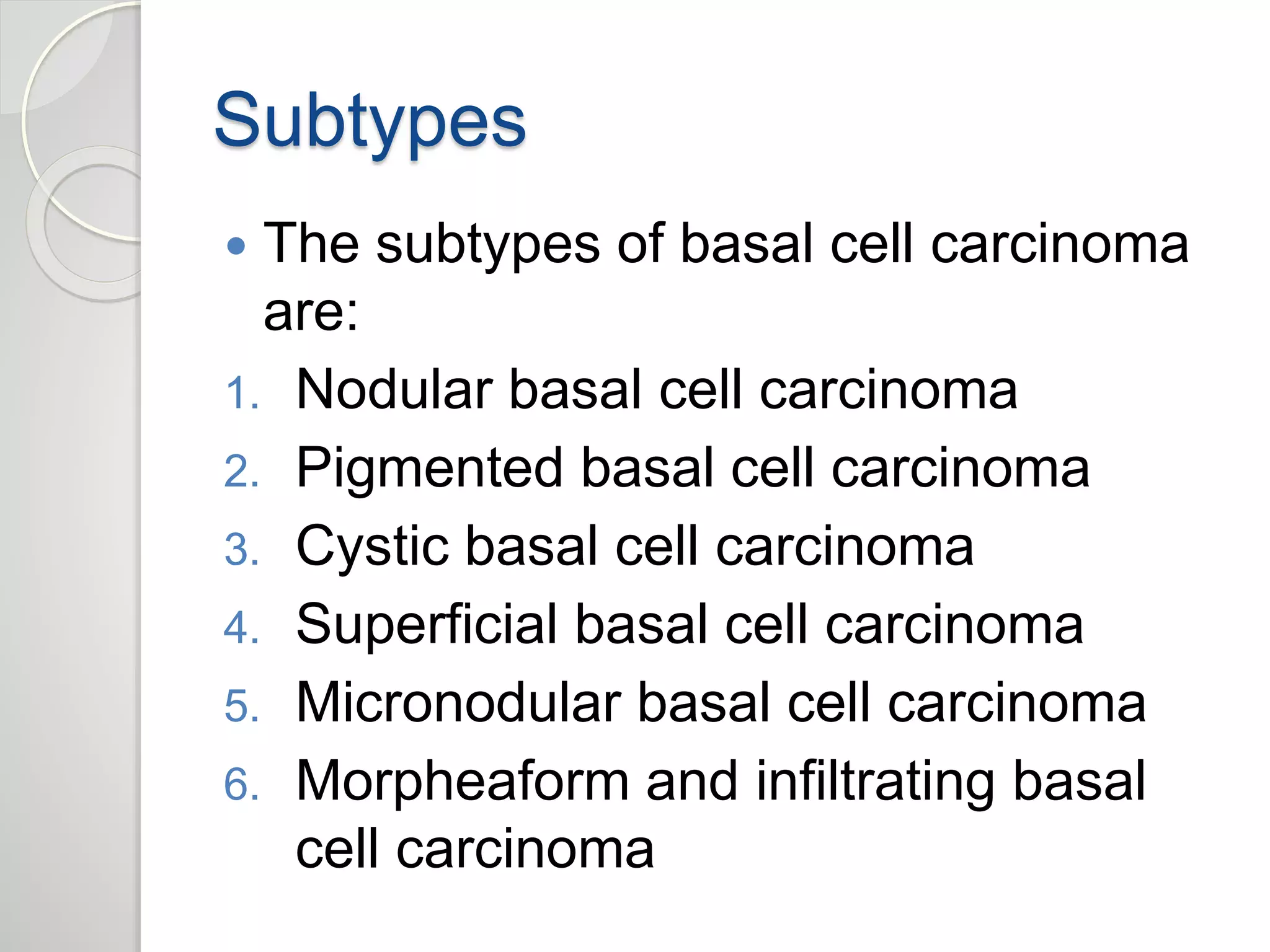 Basal cell carcinoma of oral cavity | PPTX