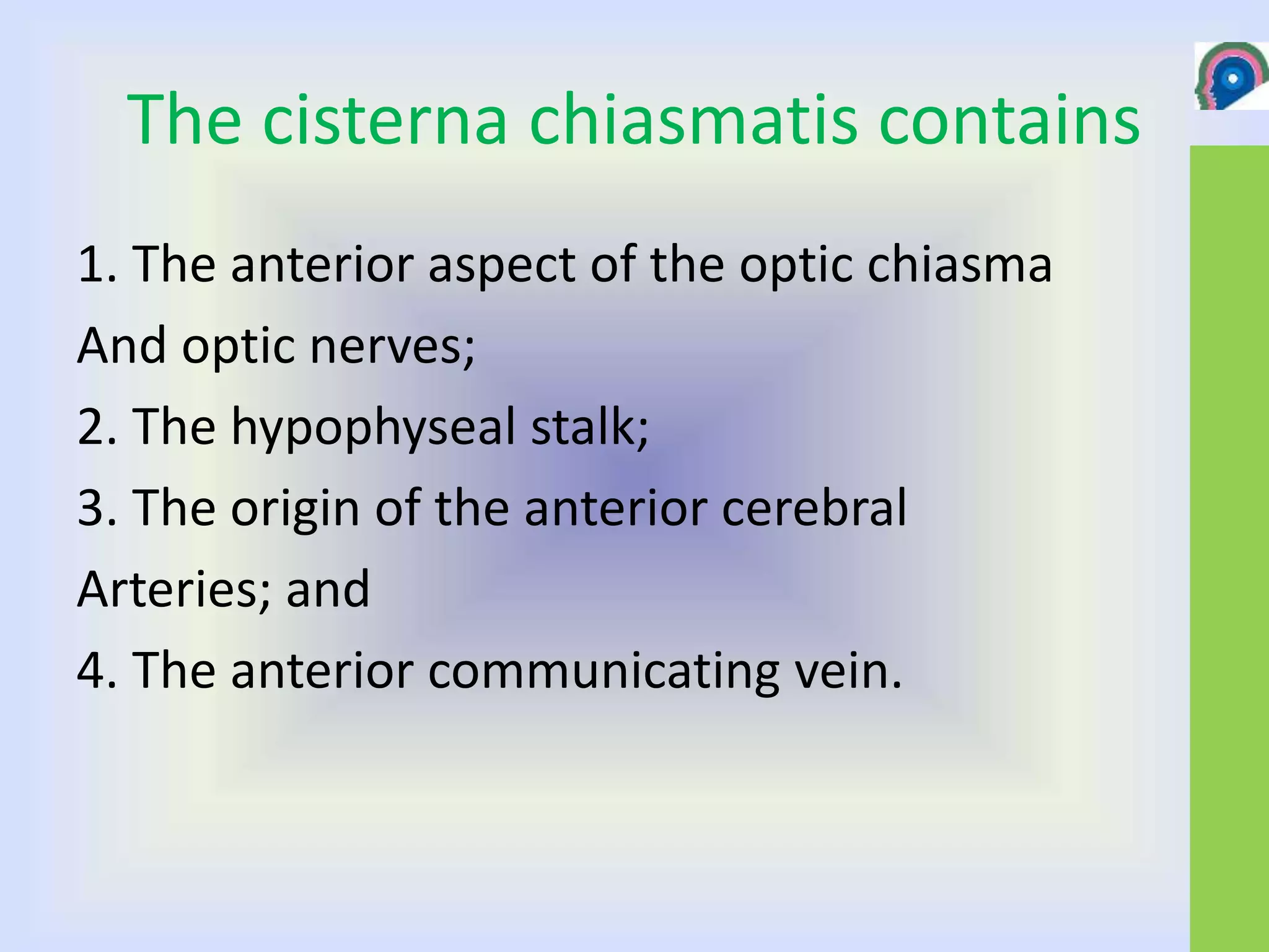Cisterns of brain | PPTX