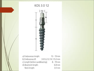 BASAL IMPLANTS TYPES AND ADVANTAGES | PPT