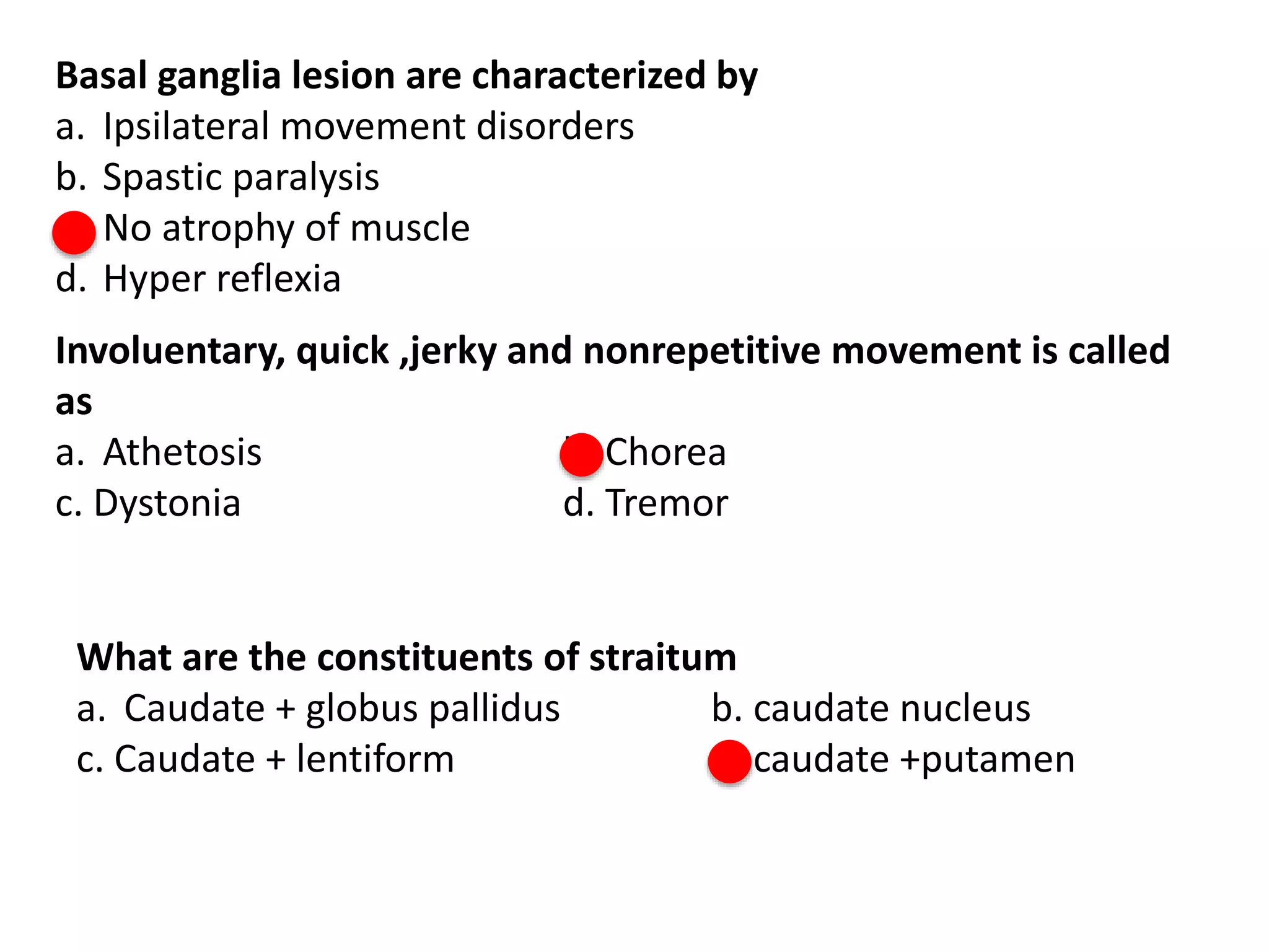 Anatomy of Basal ganglia | PPTX