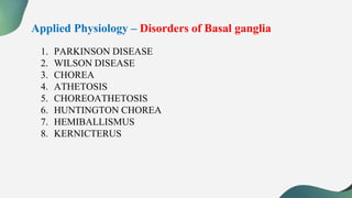 Basal ganglia , Introduction, Anatomy - Components connections pathway ...