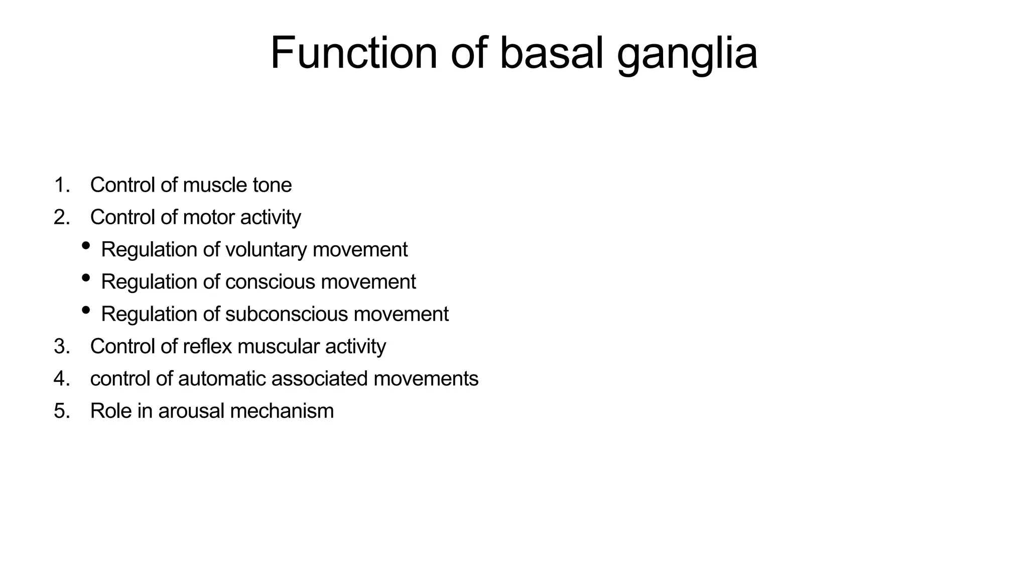basal ganglia and its circuits connection.pptx