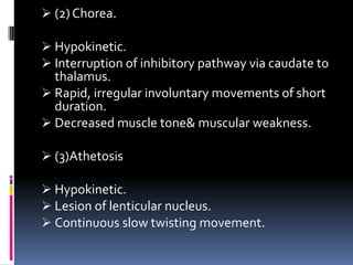 Basal Ganglia (brain) Physiology, Parkinsonism | PPTX
