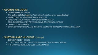 Basal ganglia – Neuropsychiatric aspect | PPTX