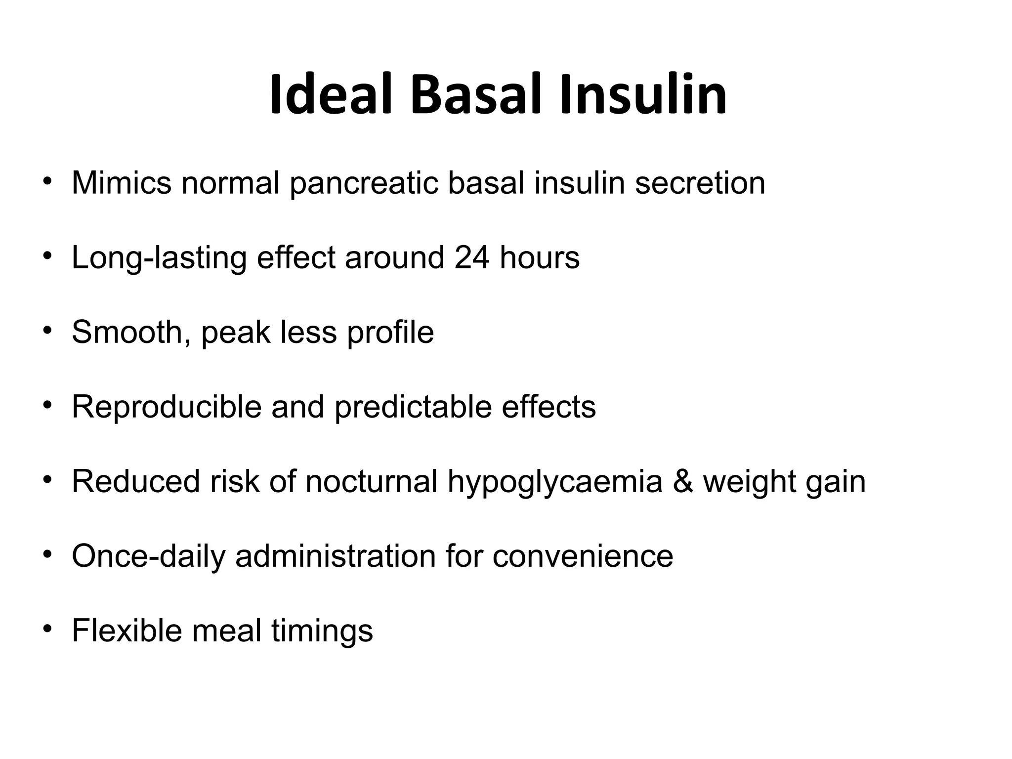 Basal insulin in T2DM | PPT