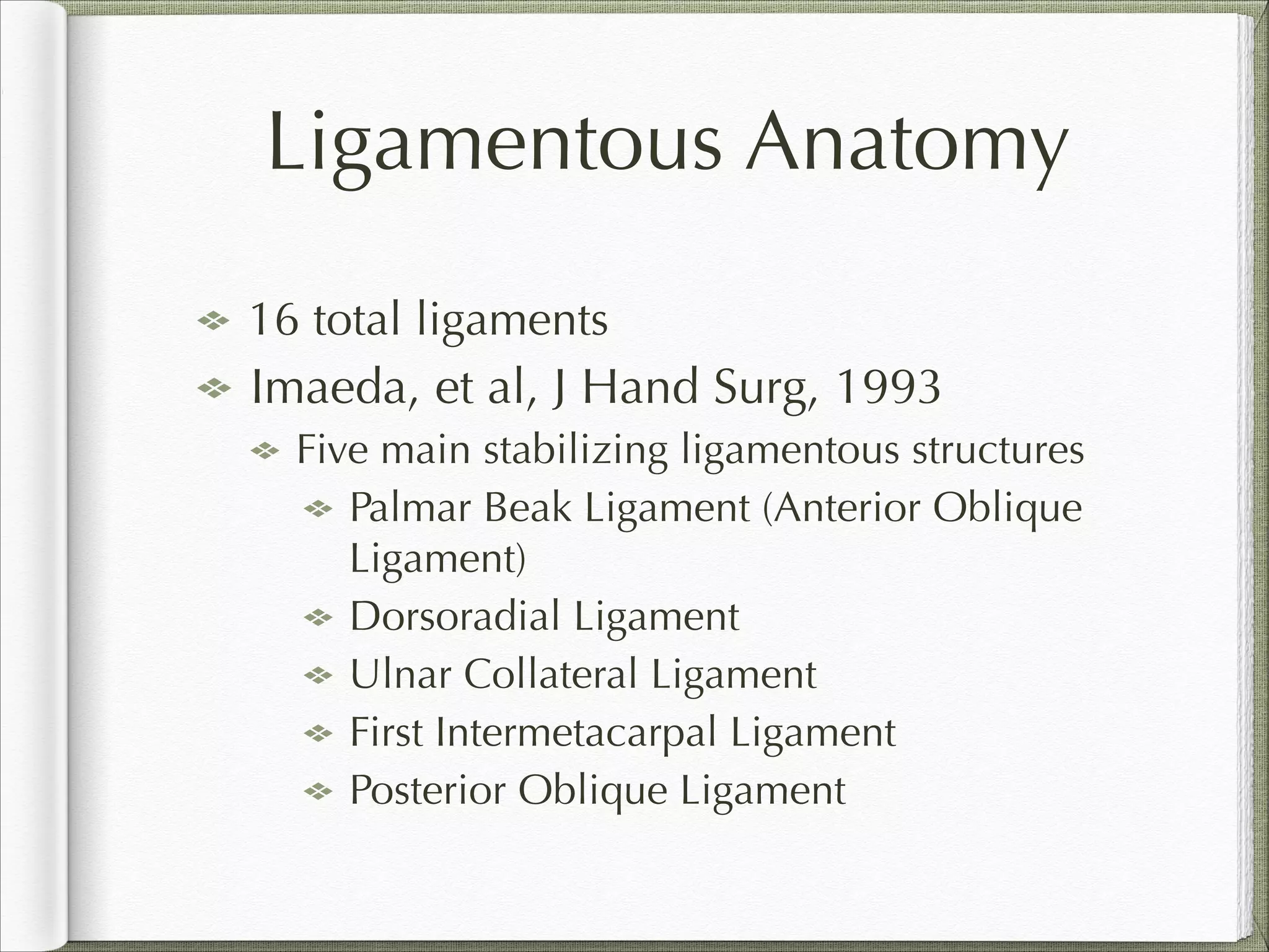 Basal joint arthritis presentation | PDF