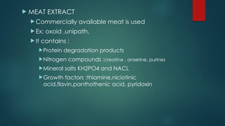 basal media for microbiology laboratory | PPTX
