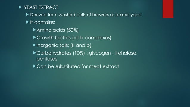 basal media for microbiology laboratory | PPTX | Blood Disorders ...