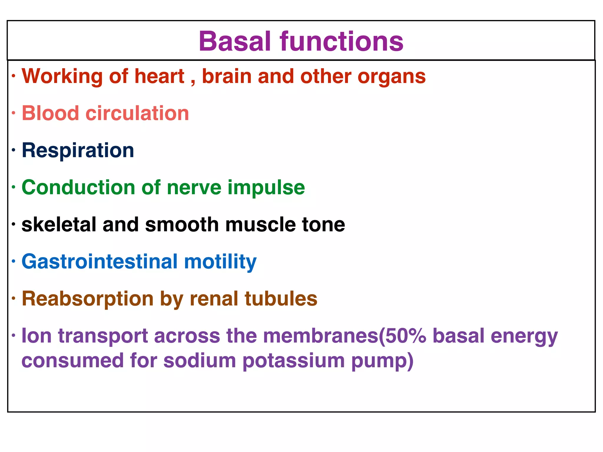 Basal metabolic rate(bmr)and nutrition | PDF