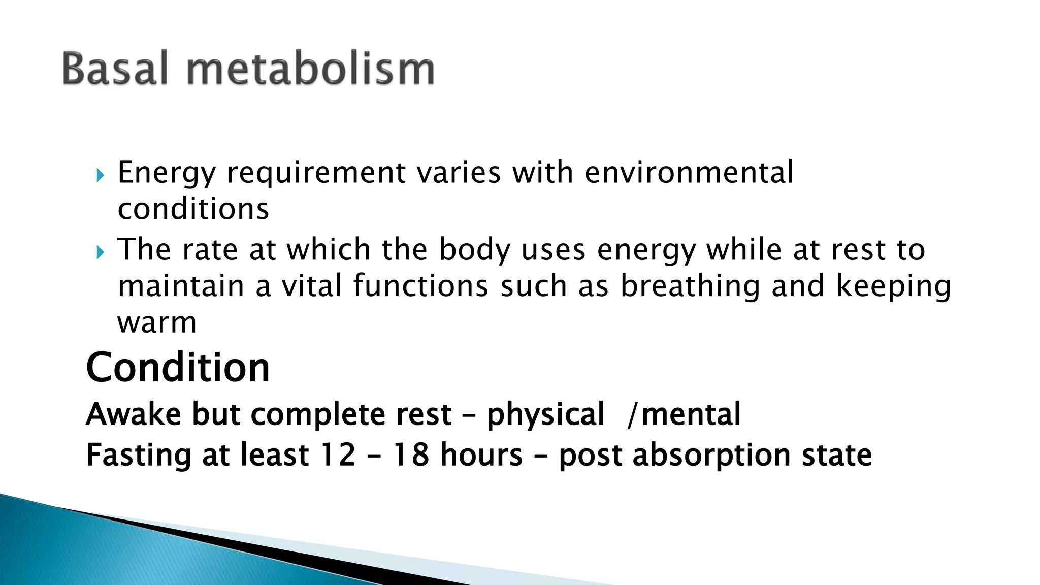 Basal metabolism and basal metabolism rate [BMR].pptx