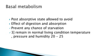 Basal metabolism and basal metabolism rate [BMR].pptx