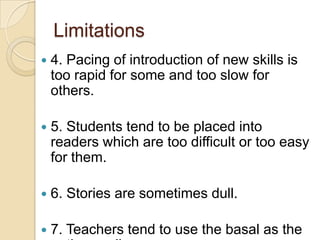Basal reading approach | PPTX