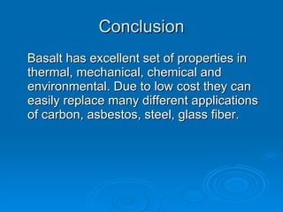 Basalt | PPT