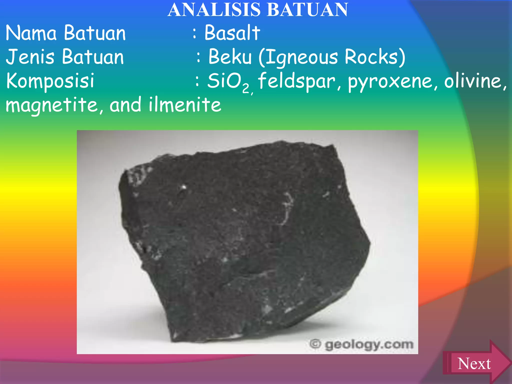 batu Basalt | PPTX