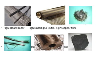Basalt fiber reinforced concrete | PPTX