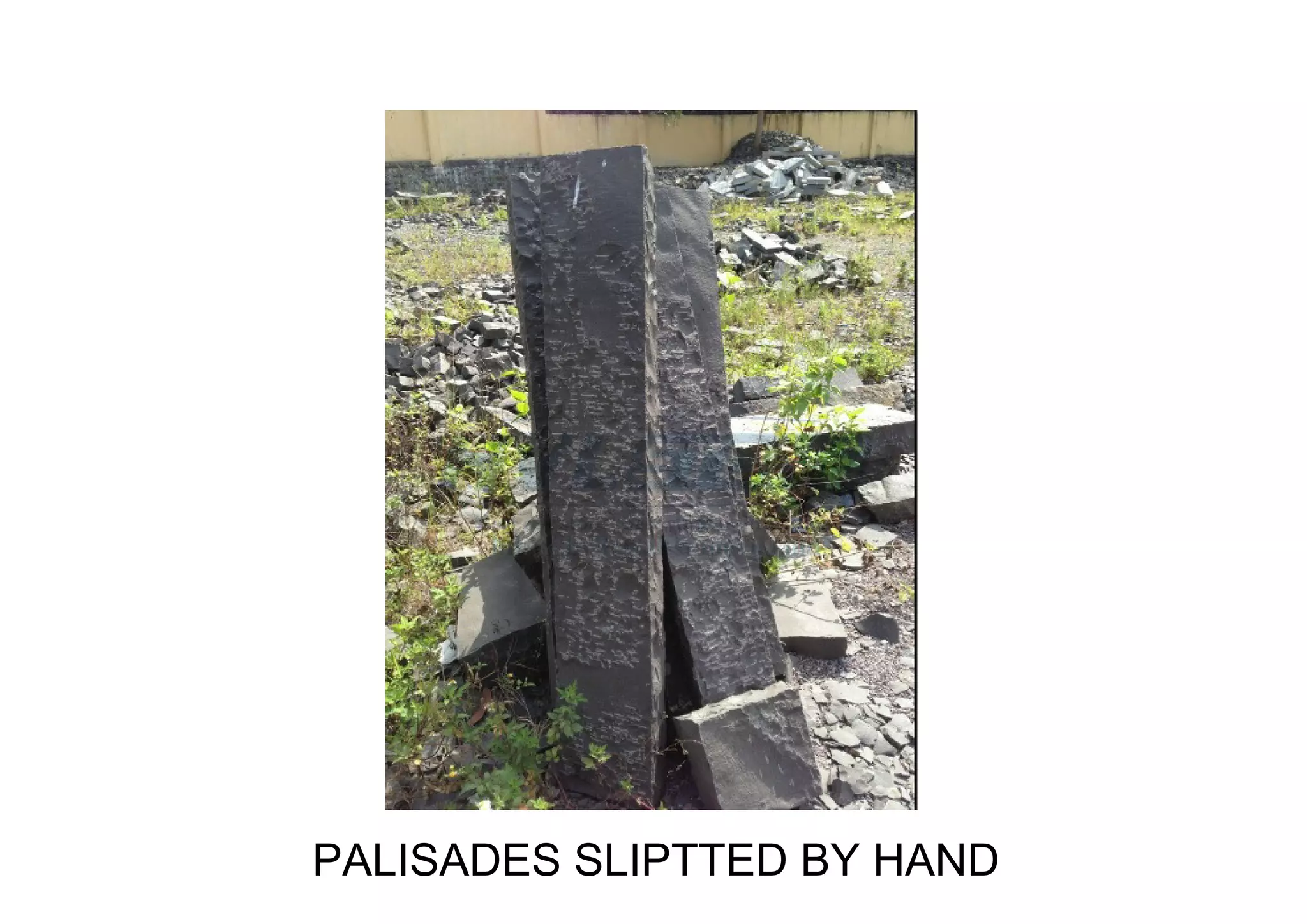 Basalt Stones Hand - Split | PPT