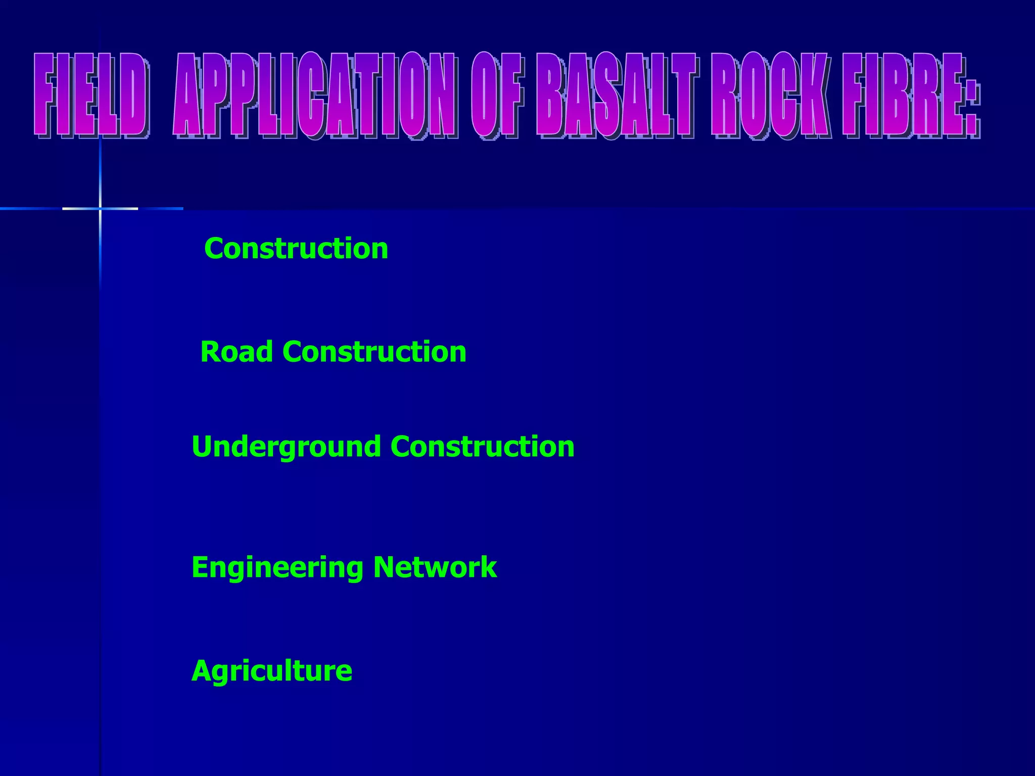 Basalt rock fibre | PPT