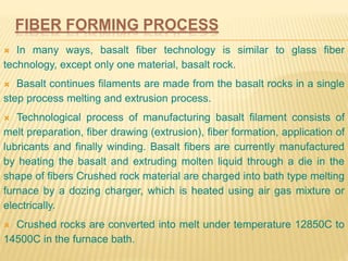 Basalt rock fibre | PPT