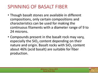 Basalt rock fiber | PDF