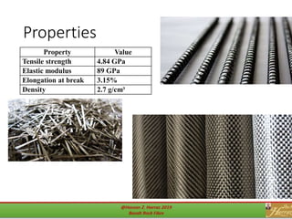 Basalt rock fiber | PDF