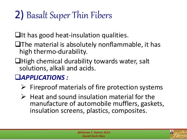 Basalt rock fiber