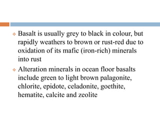 Basalts | PPTX | Geography | Science